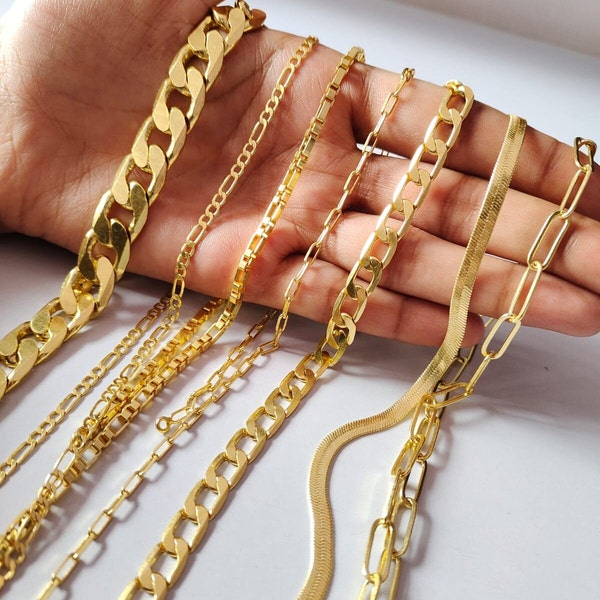 Gold Plated Chain - Etsy