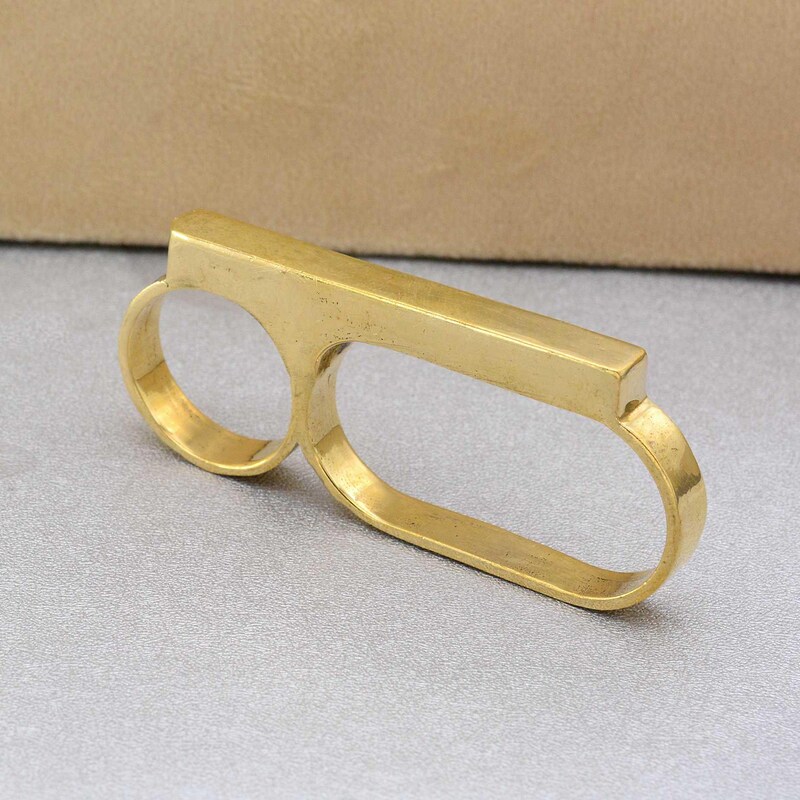 Three Finger Ring - Etsy