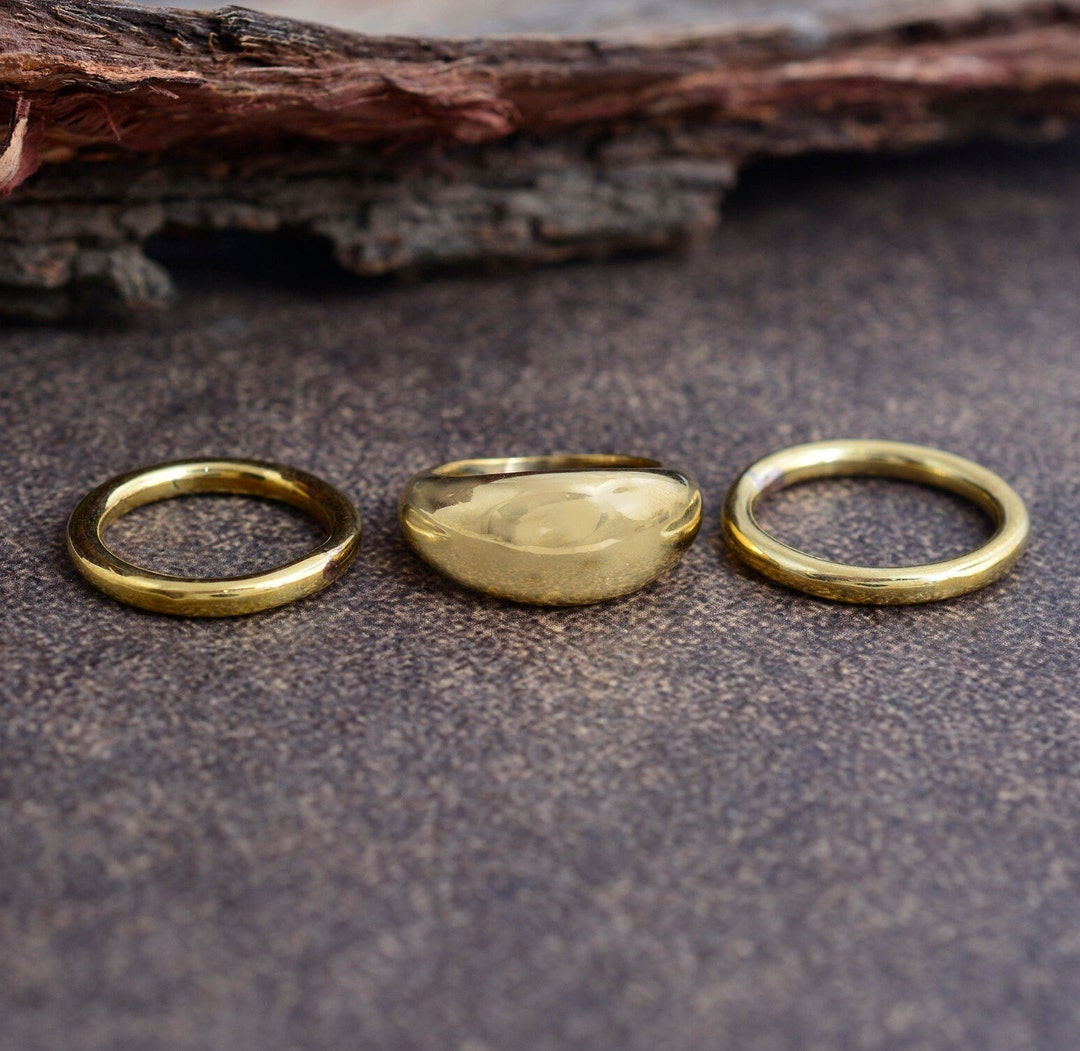 Dome Ring, Minimalist Ring, Designer Unique Style Ring, Handmade Ring ...