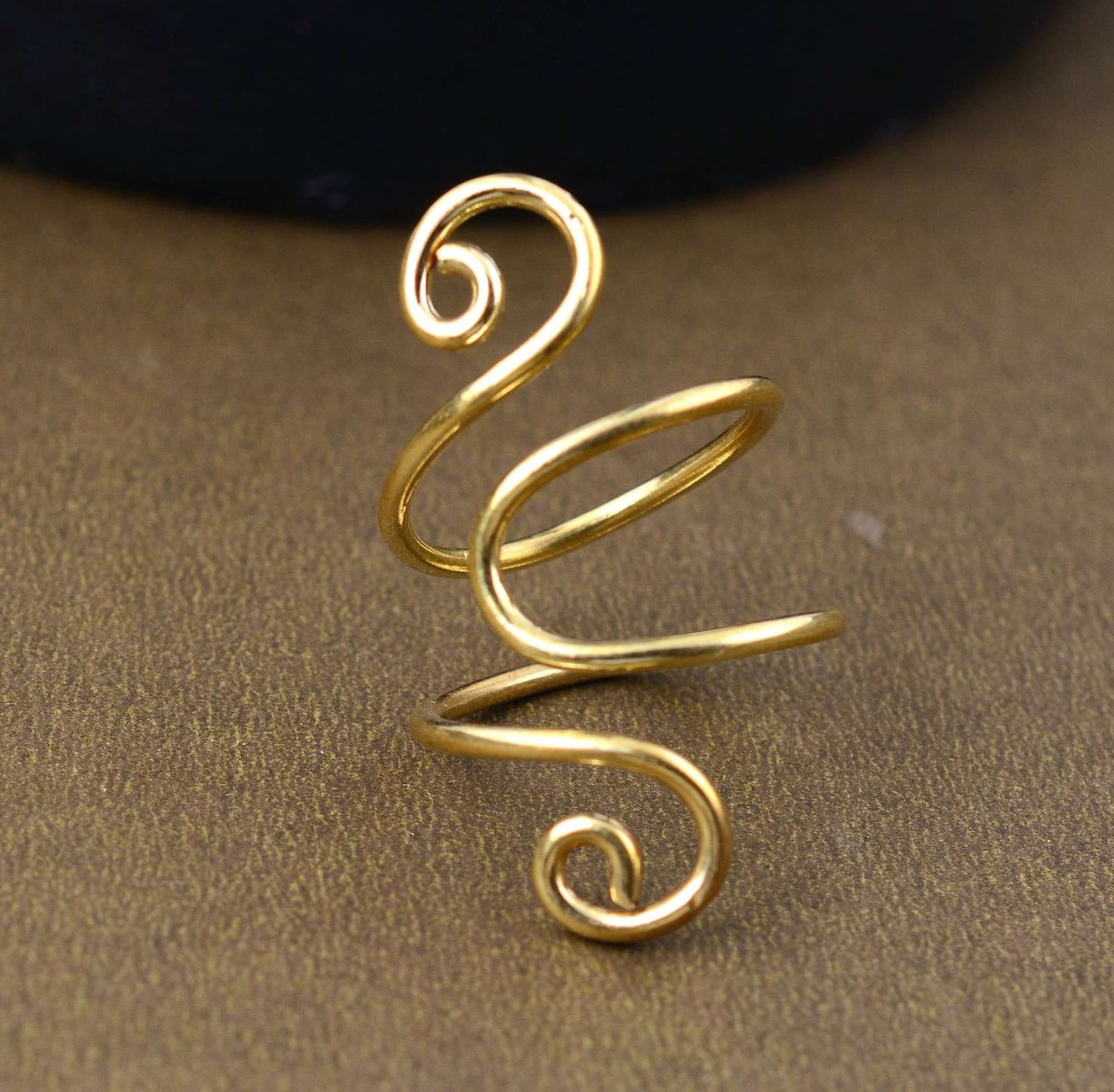 Arthritis Adjustable Finger Splint Sterling Silver or Brass Hammered ...