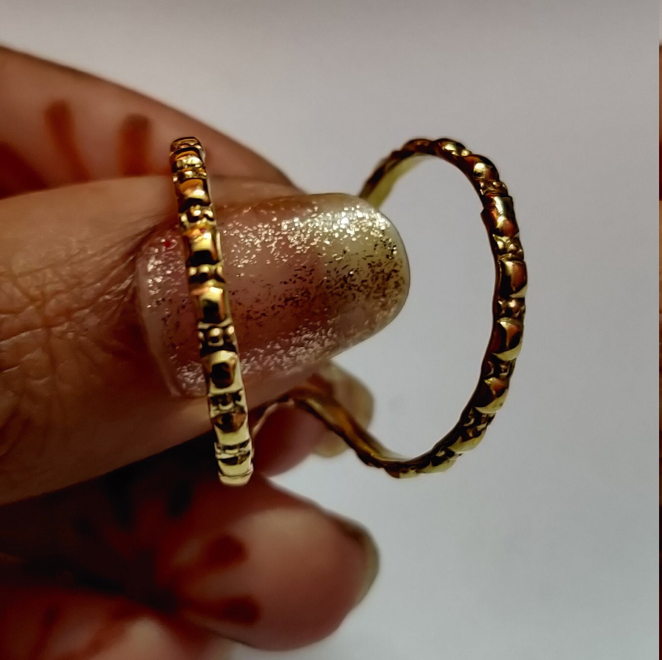 Arthritis Ring Splint Knuckle Ring Thumb Ring Gold & | Etsy