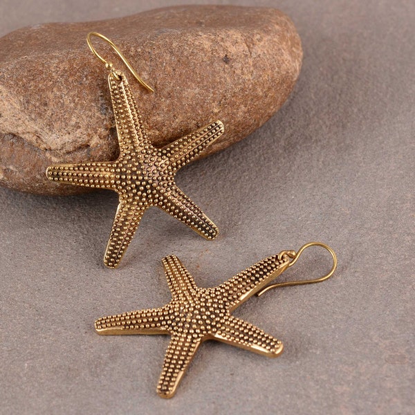 Starfish Earrings - Etsy