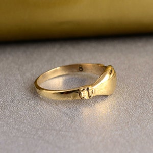 Gold Handshake Ring, Friendship Jewelry, Holding Ring, Bestfriend ...