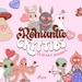 Retro Valentine's Day Clipart Bundle, Groovy Fun Romantic Characters ...