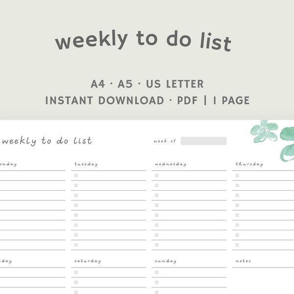 Editable Planner Bundle Minimalist Planner Bundle Printable Daily ...