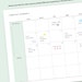 Landscape Planner Bundle Printable, Weekly Planner, Monthly Planner ...