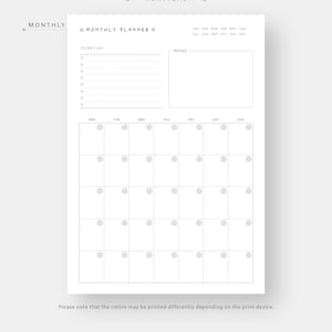 Editable Planner Bundle Monthly, Weekly, Daily Undated Planner ...