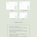 Minimalist Calendar Template | Undated Digital Planner Printable ...