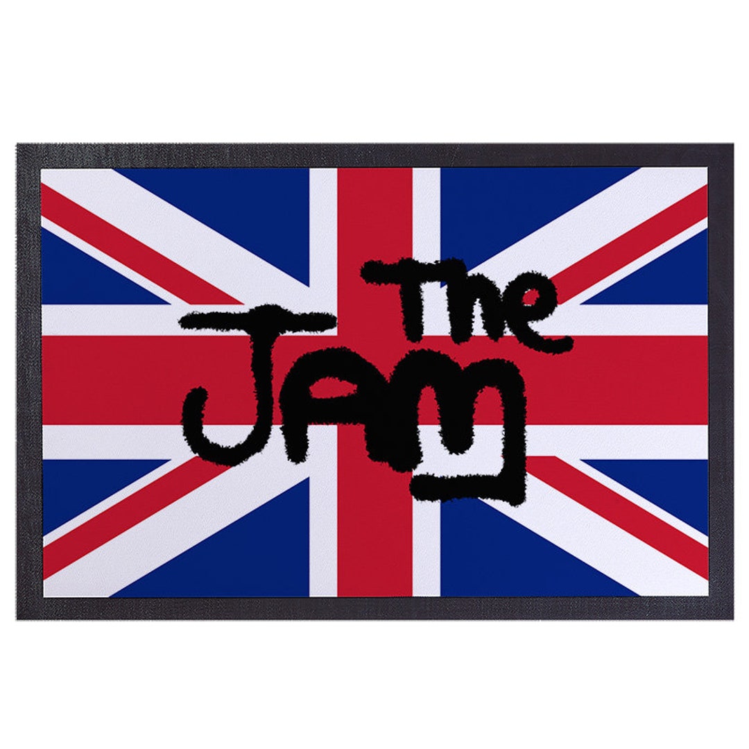 The Jam Union Jack Design Door Mat - 60cm X 40cm - Etsy