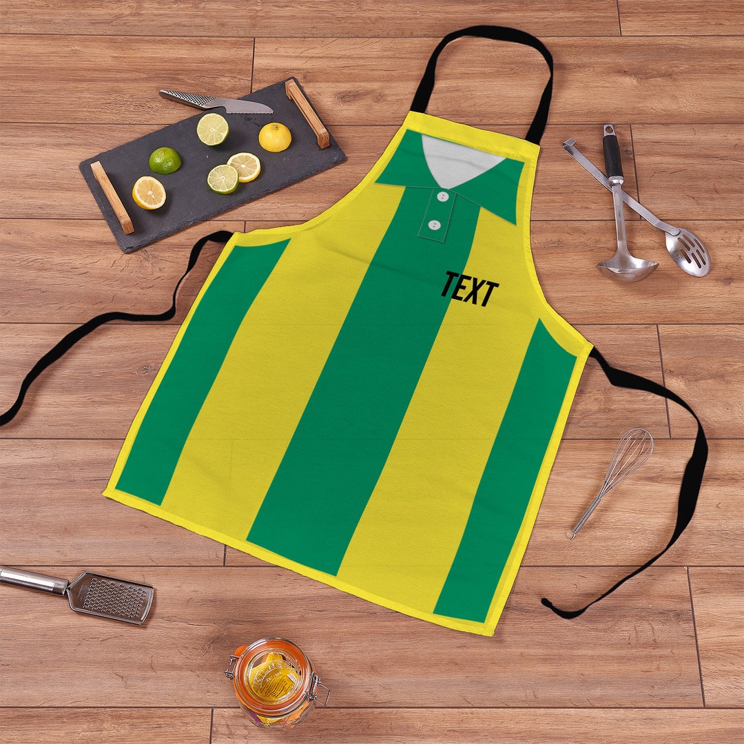 West Brom - 1978 Away Retro Football Apron - Etsy
