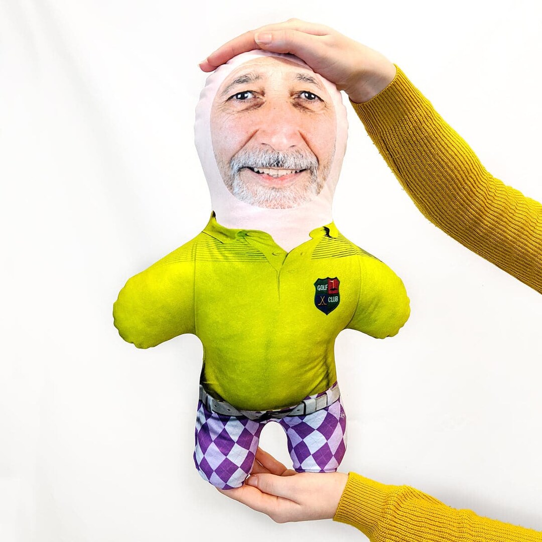 Golfer Mini Me™ Photo Doll / Face Teddy Novelty Gift - Etsy