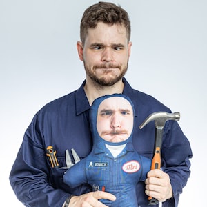 Mechanic Mini Me™ Photo Doll / Face Teddy Novelty Gift - Etsy