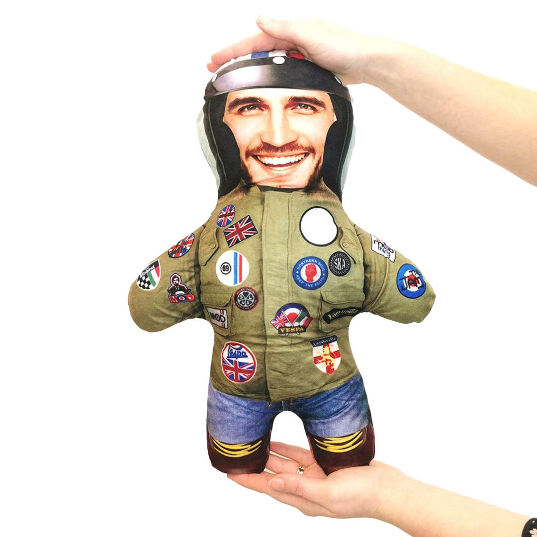 MOD Scooter Mini Me™ Photo Doll / Face Teddy Novelty Gift - Etsy