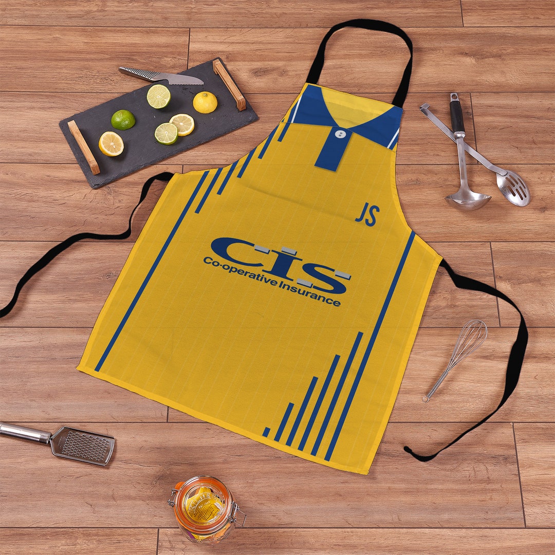 Blackburn 1990 Away Retro Football Apron - Etsy