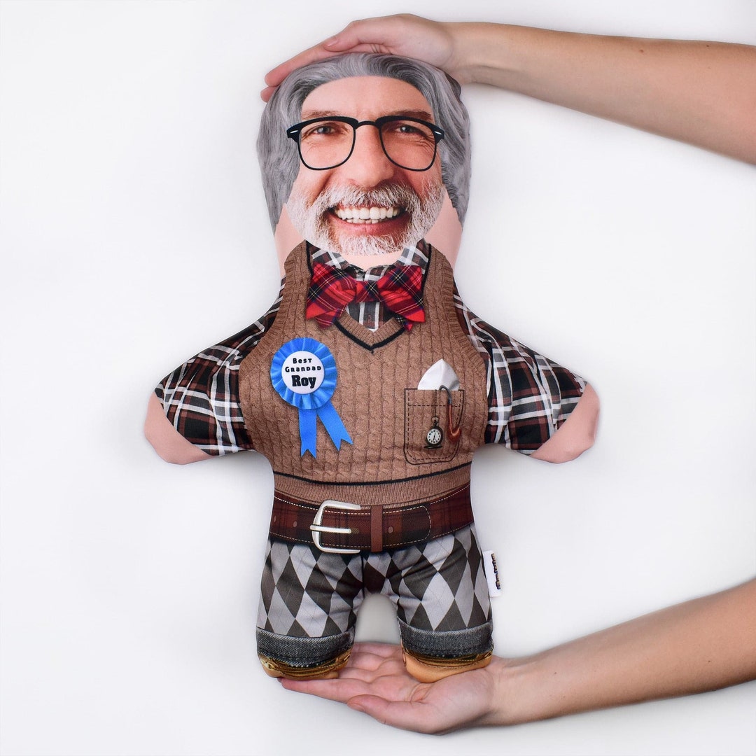 Best Grandad - Personalised Mini Me™ Photo Doll / Face Teddy Novelty ...