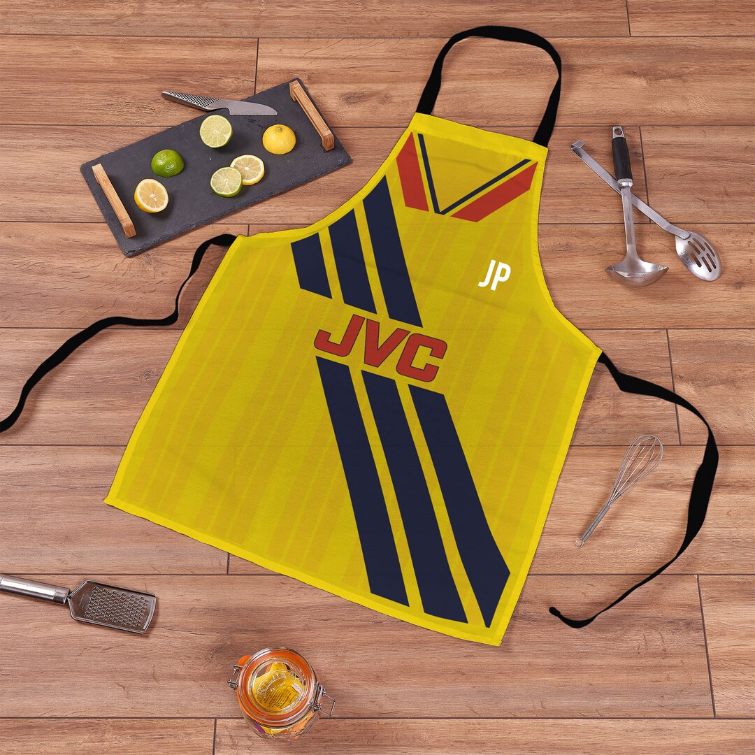 The Gooners - 1993 Away Retro Football Apron - Etsy