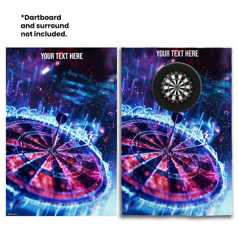 Extreme - Personalised Darts Wall Banner - 230cm X 152cm - Etsy