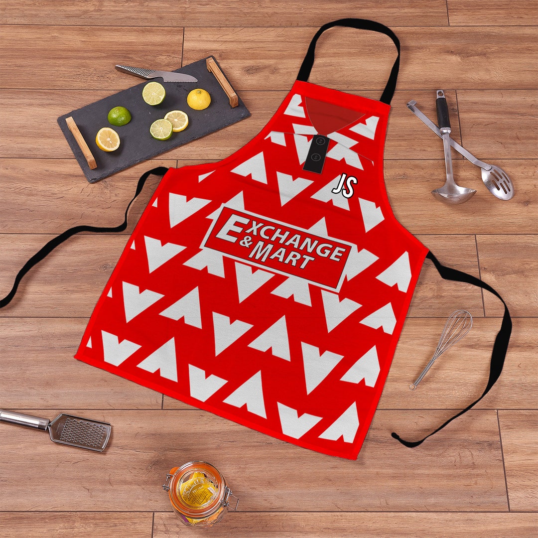 Bournemouth - 1993 Home Retro Football Apron - Etsy