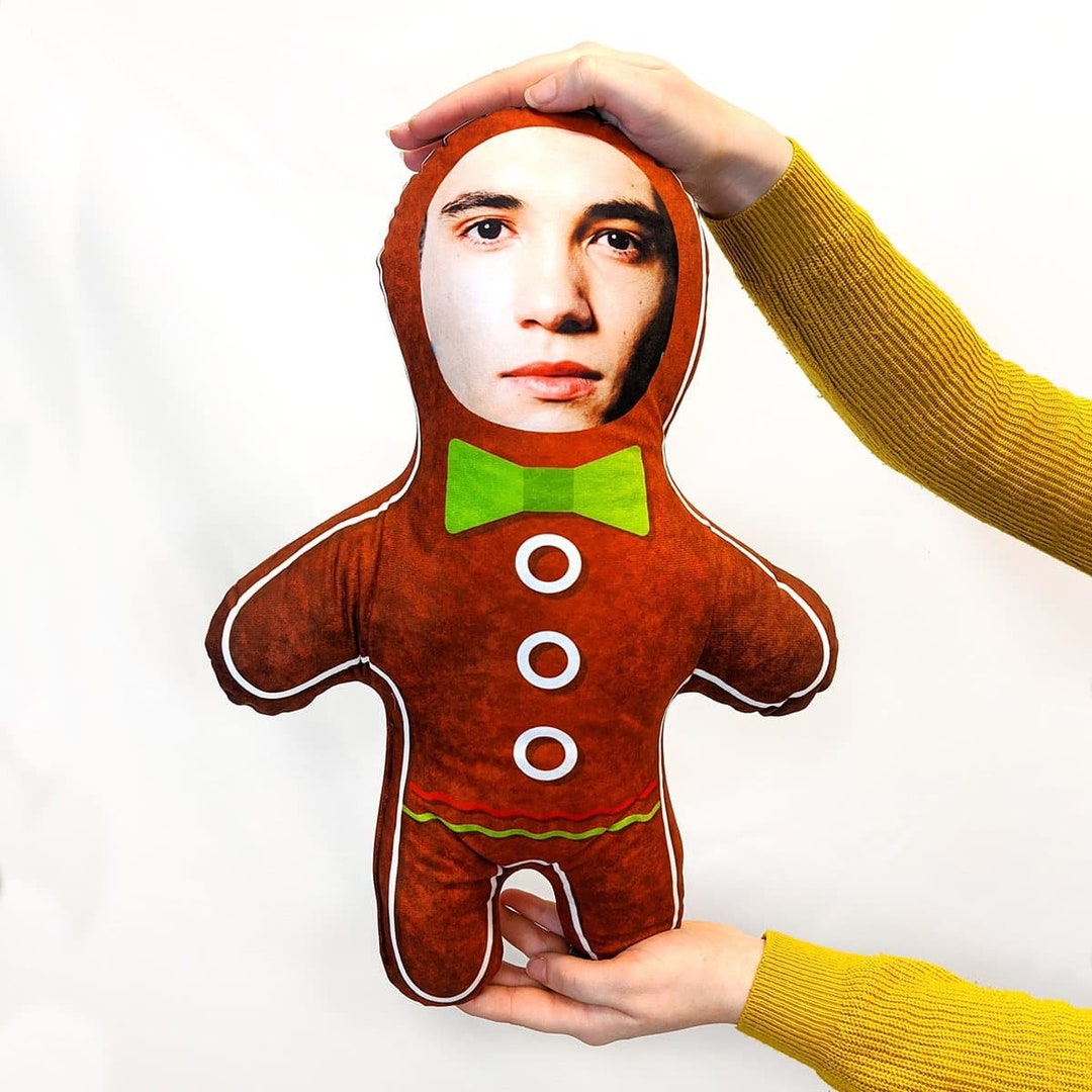 Gingerbread Mini Me™ Photo Doll / Face Teddy Novelty Gift - Etsy