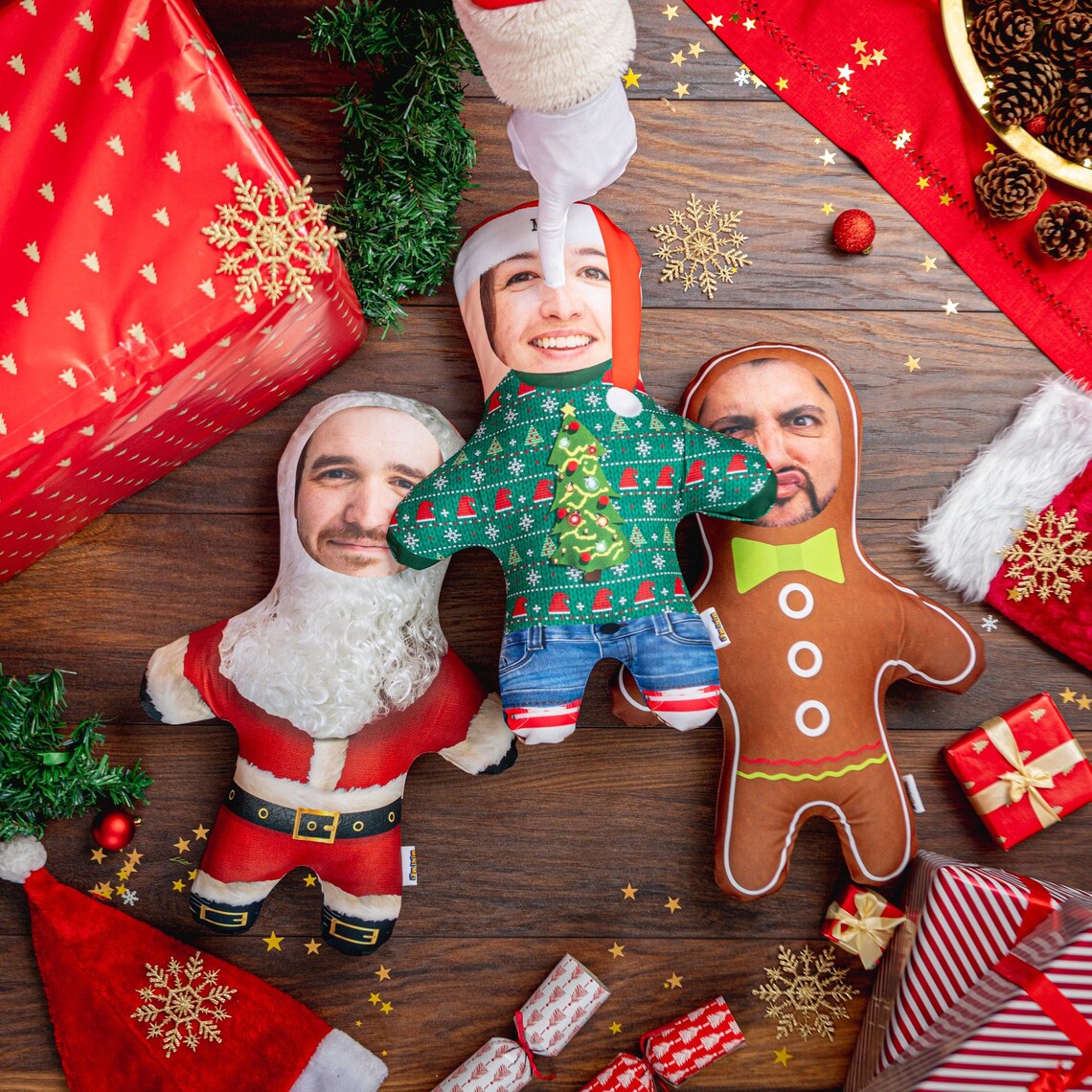 Santa Claus Mini Me™ Photo Doll / Face Teddy Novelty Gift - Etsy