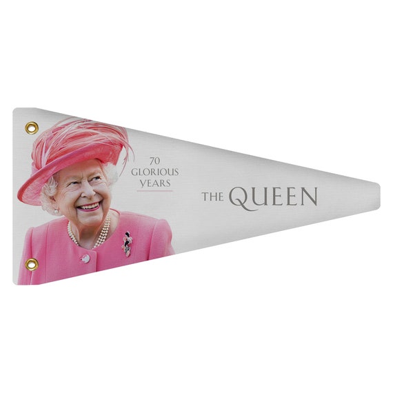 The Queens Platinum Jubilee the Queen 70 Years Large | Etsy