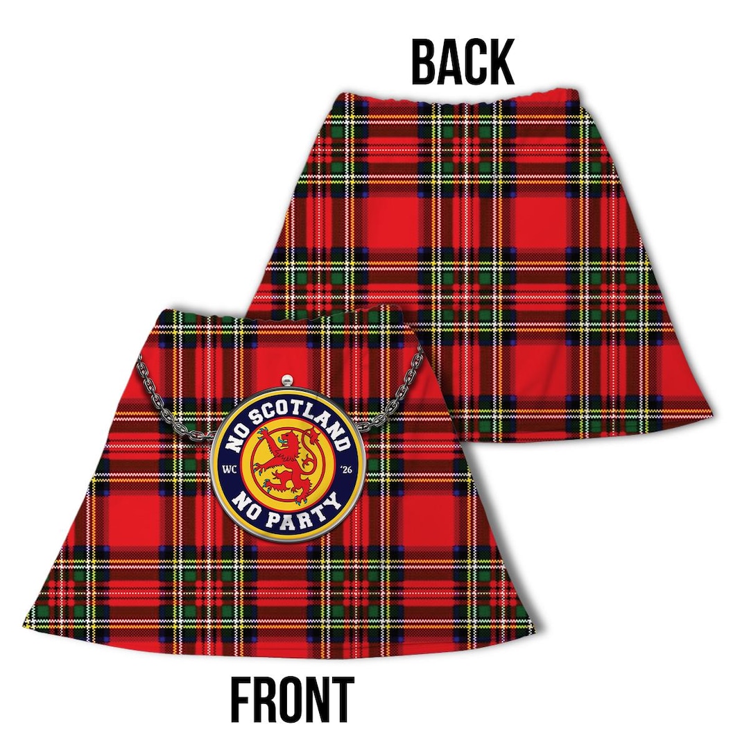 Royal Stewart Tartan Kilt – Novelty Scotland Football Fan Design - Etsy