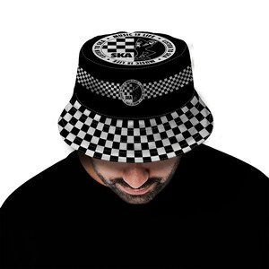 SKA Bucket Hat - Fashion Sun Cap Packable Outdoor Fisherman Hat Unisex ...
