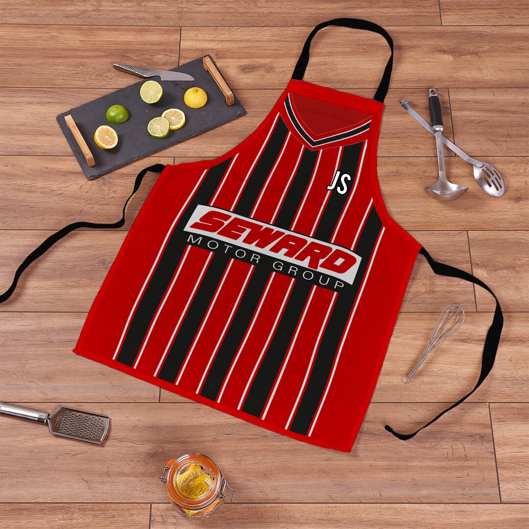 Bournemouth - 2001 Home Retro Football Apron - Etsy