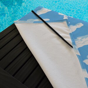 Personalised Animal Shaped Clouds Design - Full Length Sun Lounger ...