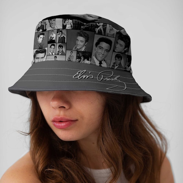 Elvis Presley Bucket Hat - Etsy Australia