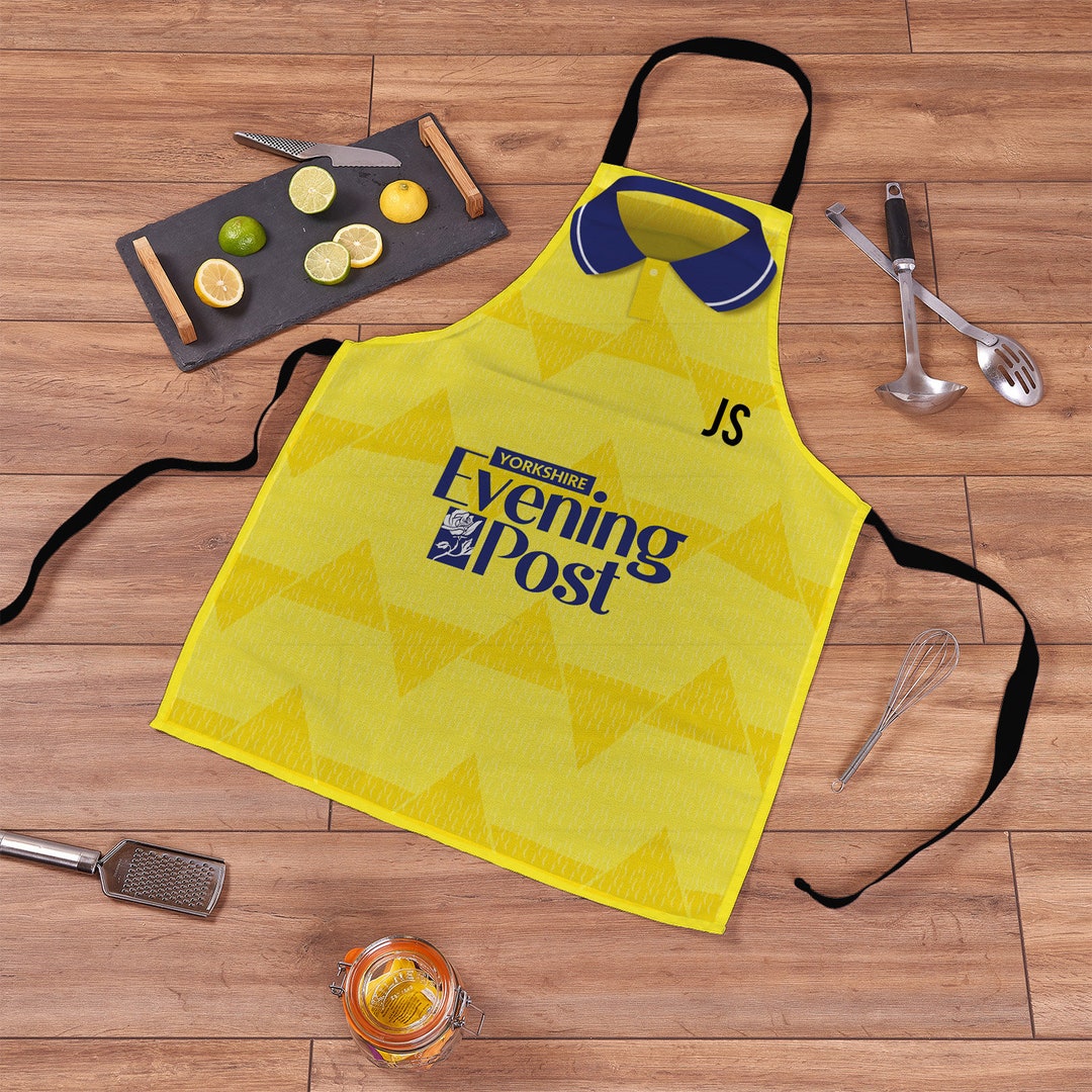 Leeds - 1992 Away Retro Football Apron - Etsy