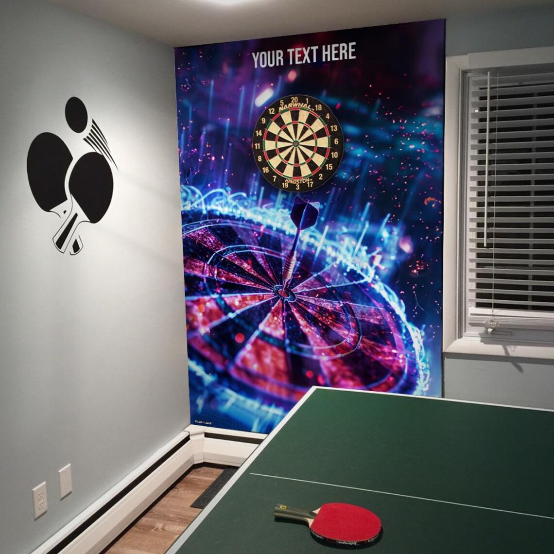 Extreme - Personalised Darts Wall Banner - 230cm X 152cm - Etsy