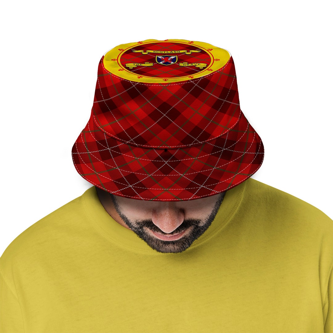 Scotland the Brave - Tartan Bucket Hat - Unisex - Available in 5 Sizes ...