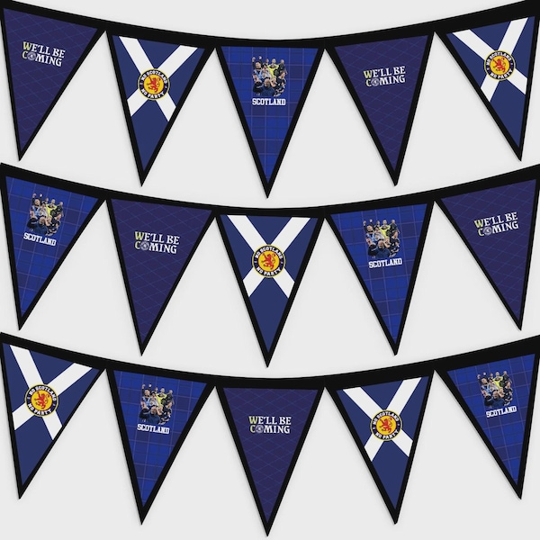 Scotland Bunting Flags - Etsy UK