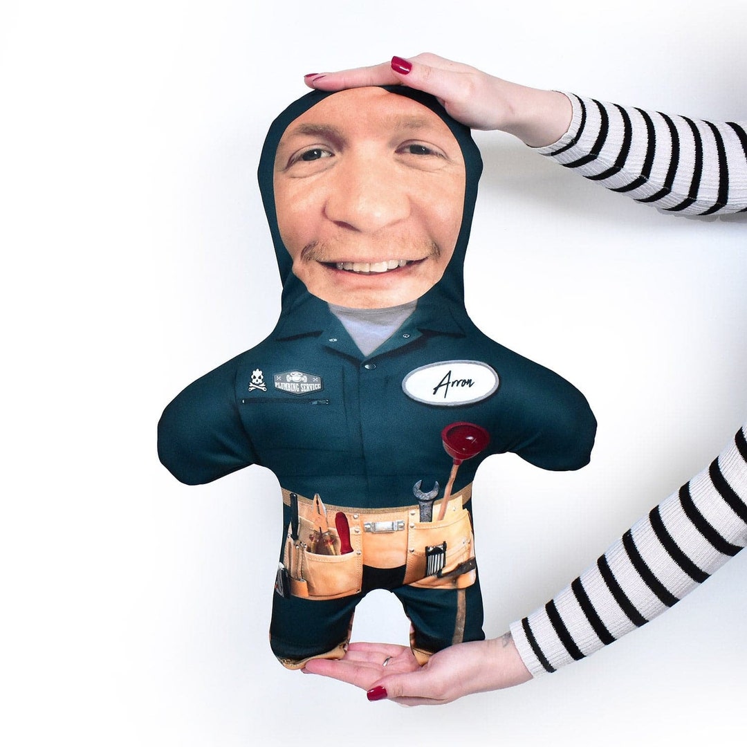 Plumber Mini Me™ Photo Doll / Face Teddy Novelty Gift - Etsy