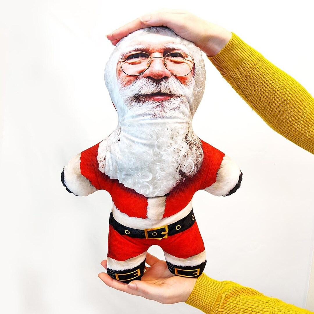 Santa Claus Mini Me™ Photo Doll / Face Teddy Novelty Gift - Etsy