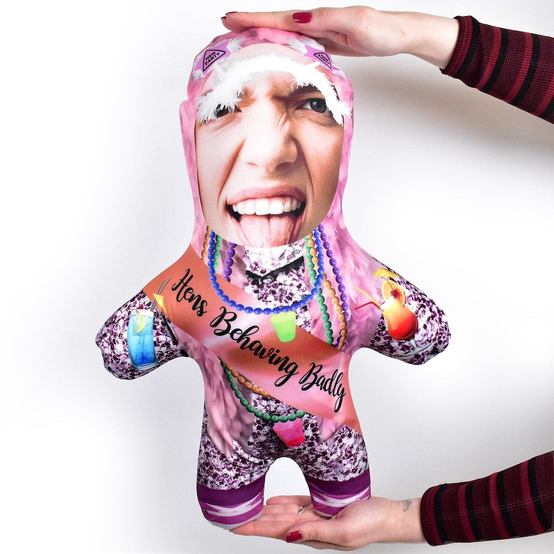 Hen Party - Sparkle Suit Mini Me™ Photo Doll / Face Teddy Novelty Gift ...