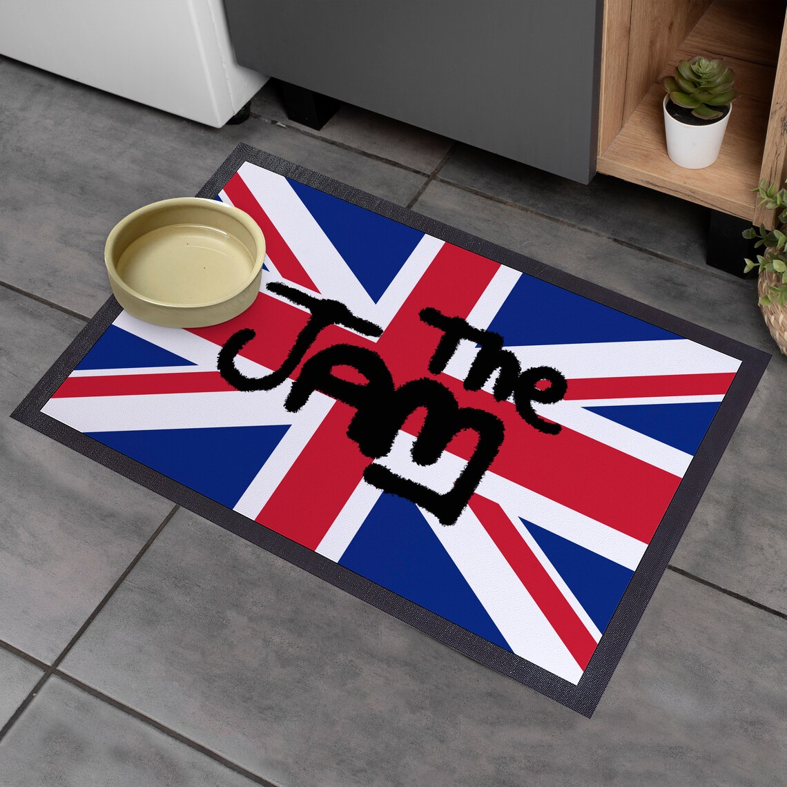 The Jam Union Jack Design Door Mat - 60cm X 40cm - Etsy