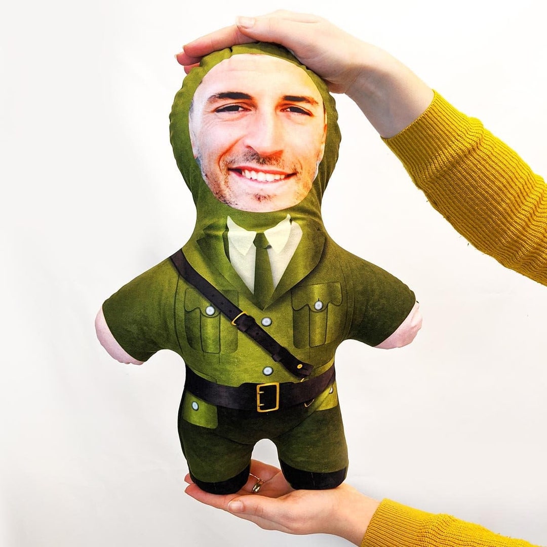Soldier Mini Me™ Photo Doll / Face Teddy Novelty Gift - Etsy