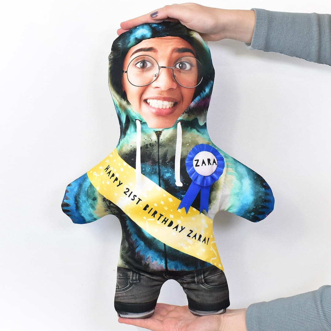 Birthday Sash - Space Hoodie Mini Me™ Photo Doll / Face Teddy Novelty ...