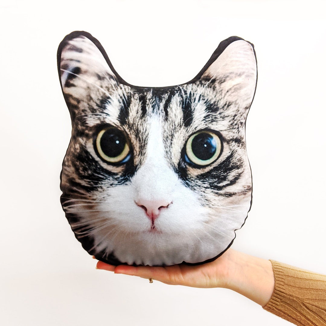 Pet Face Cushion - Pet Mush Cush™ Face Cushion - Novelty Gift - Funny ...