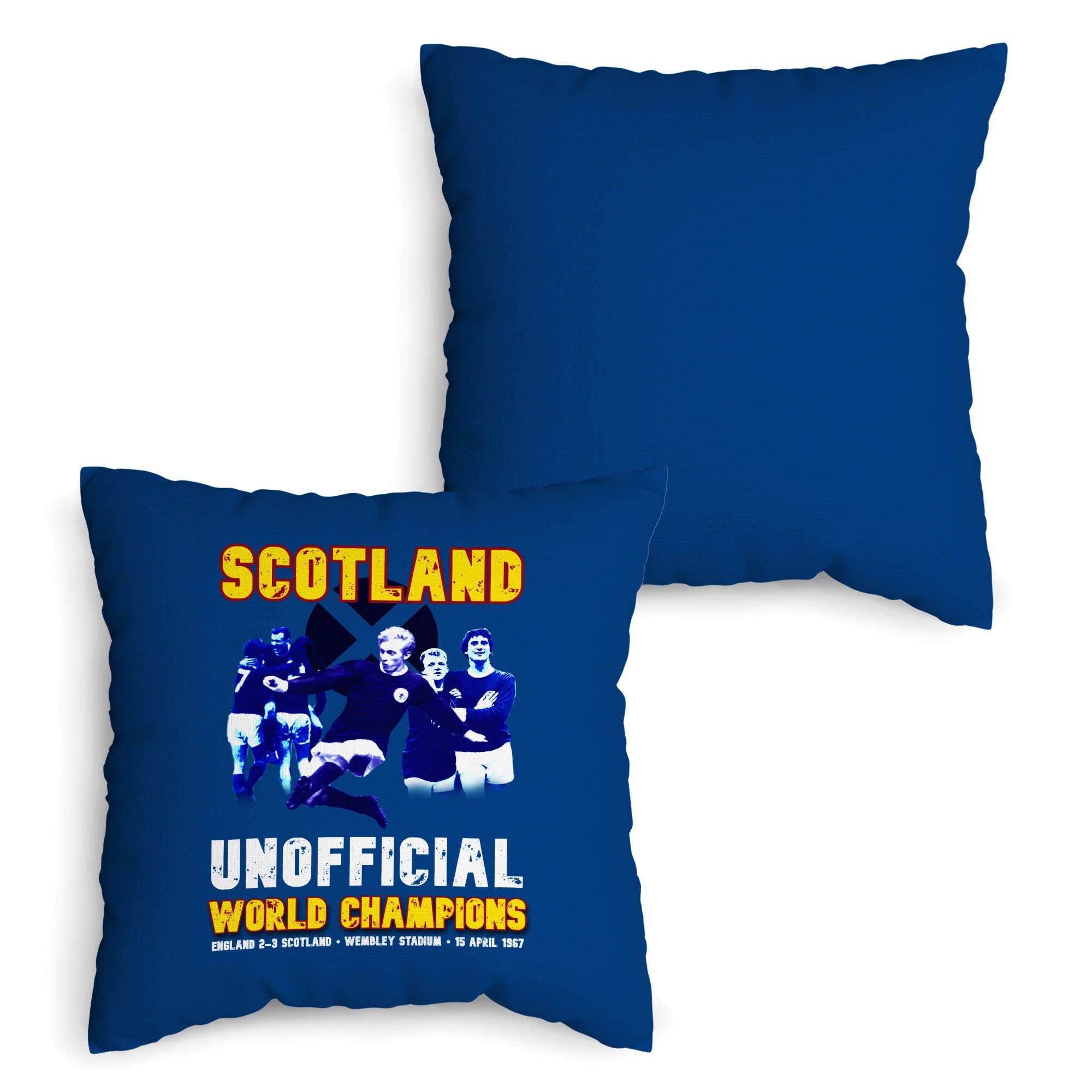 Scotland 1967 World Champions Euros Football Cushion - 26cm or 45cm - Etsy