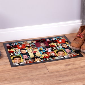 Elvis Presley Colour Montage - Door Mat - 60cm X 40cm - Etsy