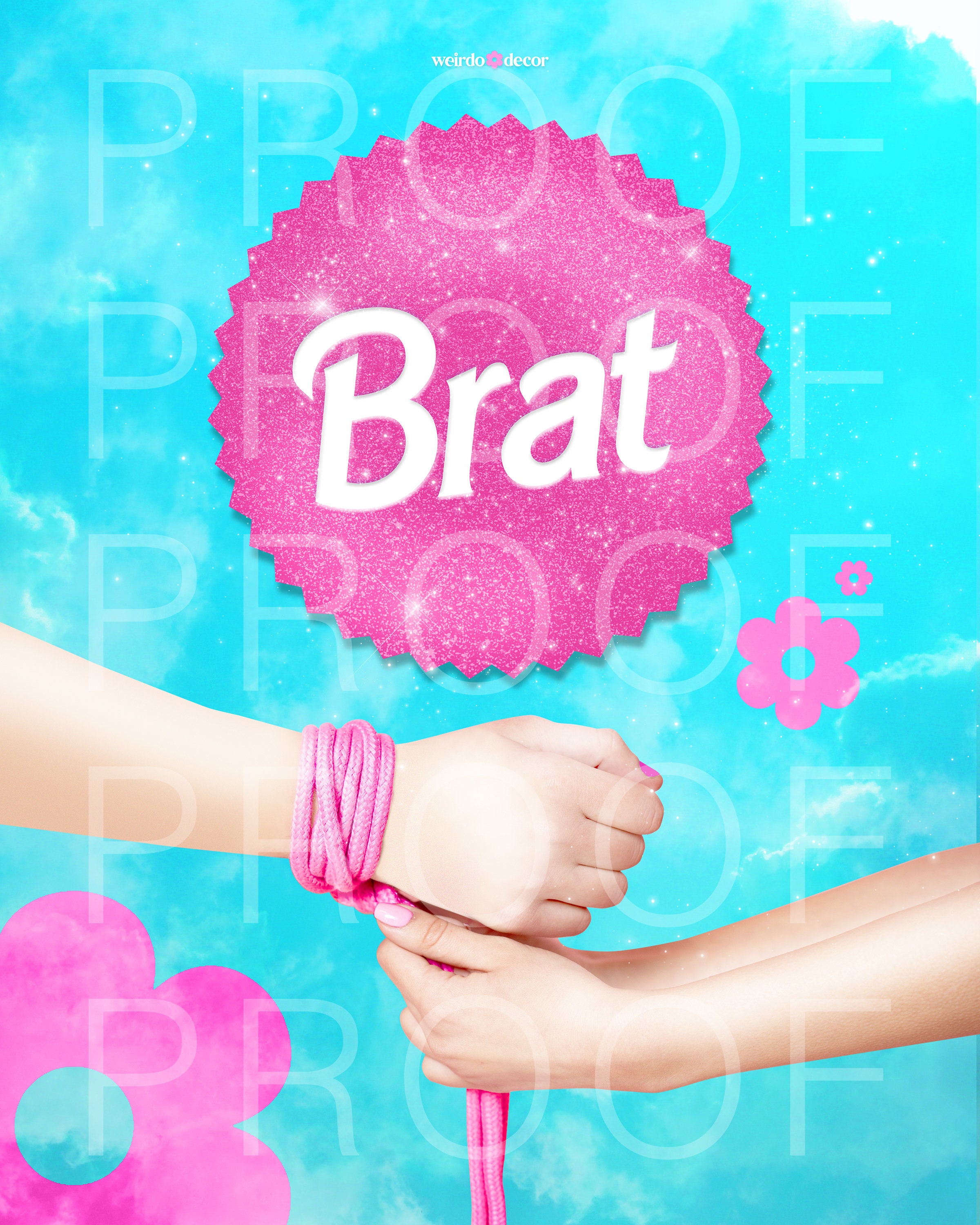 BARBIE Inspired Brat Poster Digital Download Print - Etsy