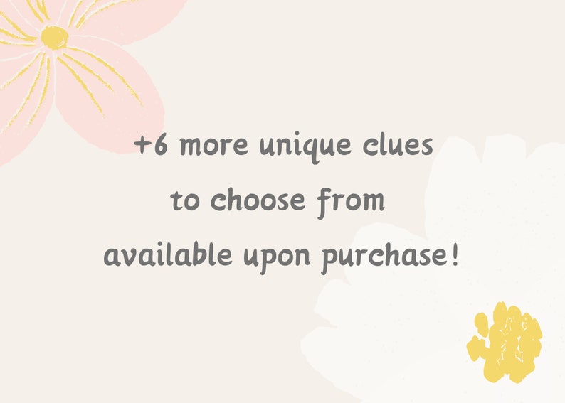 Editable Mother's Day Scavenger Hunt Template, Printable Grandmother ...