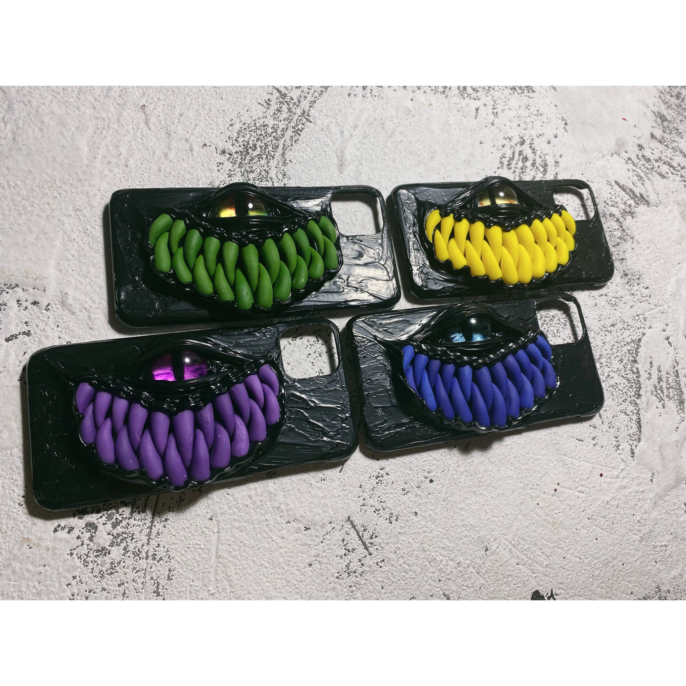 Gothic Decoden Phone Case3d Horror Scary Goth Iphone - Etsy