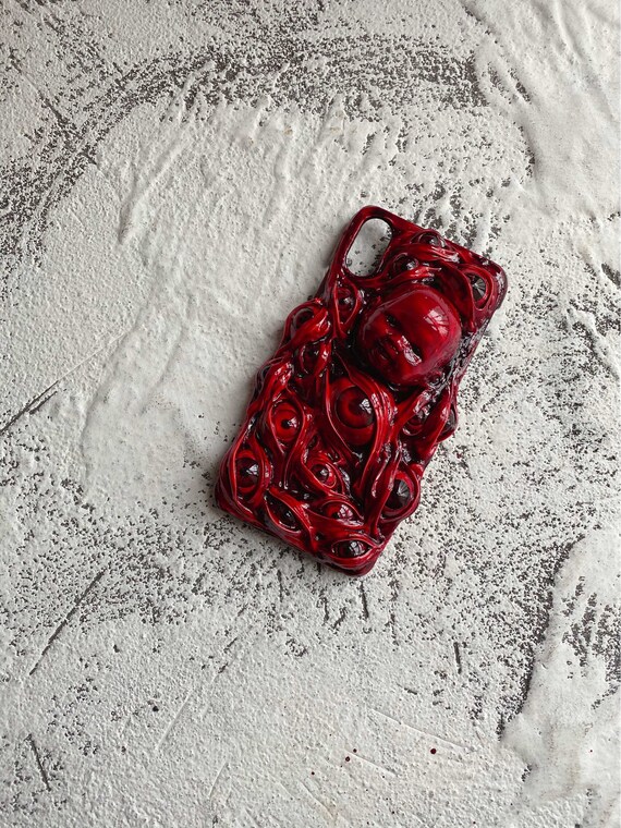 Gothic Decoden Phone Case3d Horror Scary Goth Iphone - Etsy