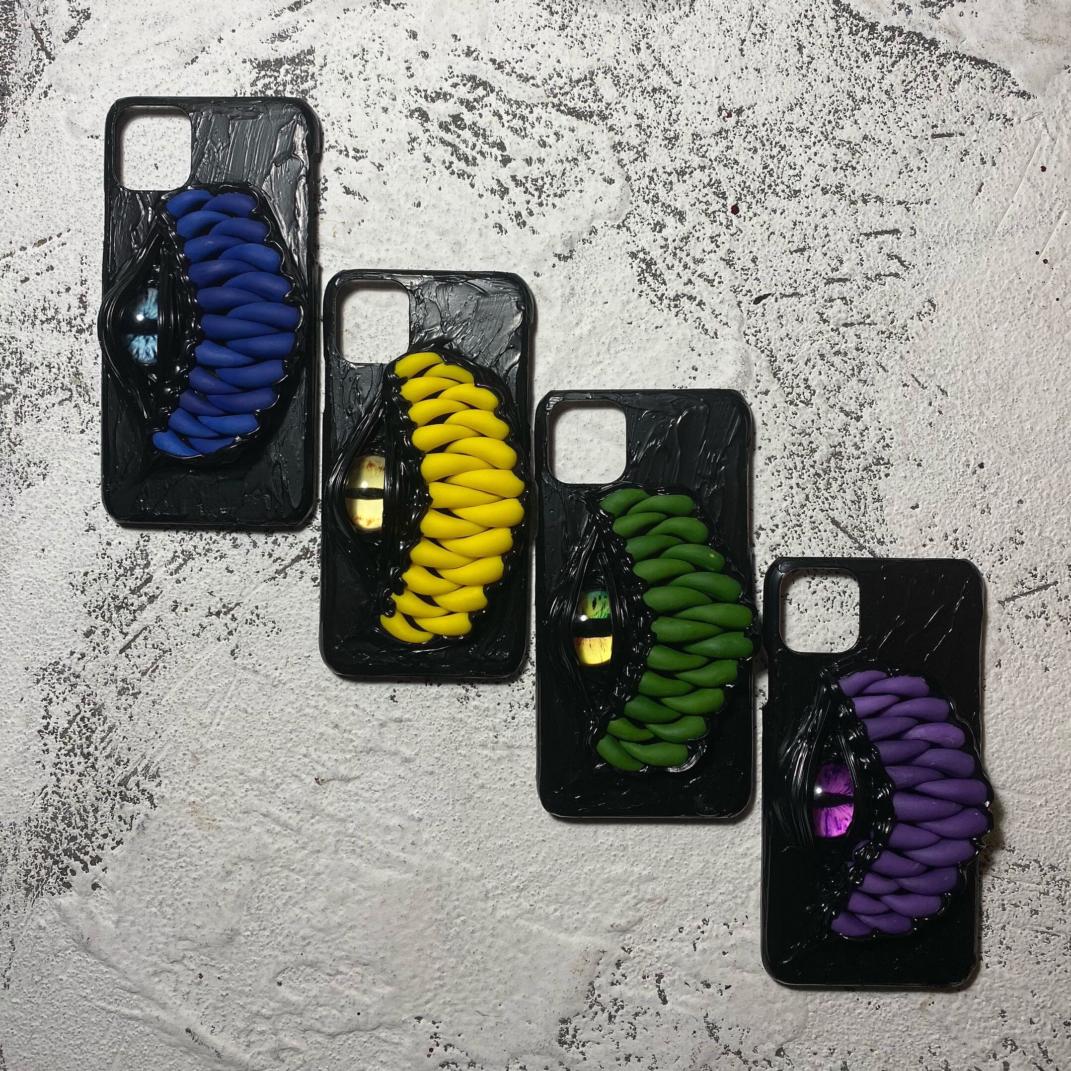 Gothic Decoden Phone Case3d Horror Scary Goth Iphone - Etsy