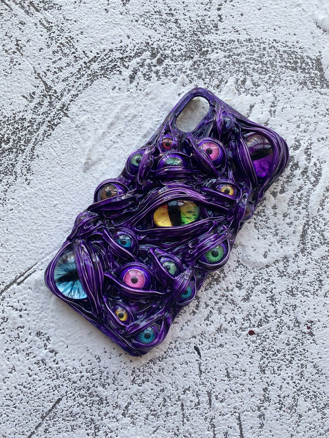 Gothic Decoden Phone Case3d Horror Scary Goth Iphone - Etsy