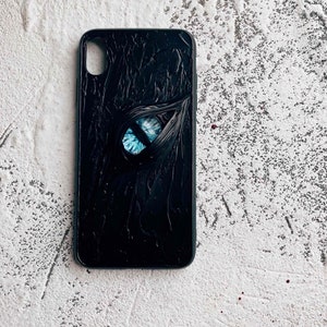 Luminous Effect Gothic Decoden Phone Case,3d Horror Scary Goth iPhone ...